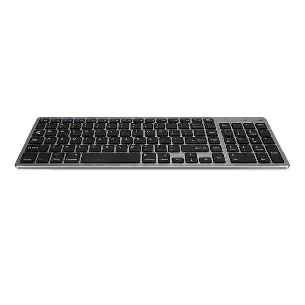 Bluetooth Keyboard, Multi Device Keyboard Rechargeable Bluetooth 3.0 ...