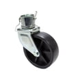 Pro Series Polyurethane 6 in Caster, Black, 3.63 lb - Walmart.com