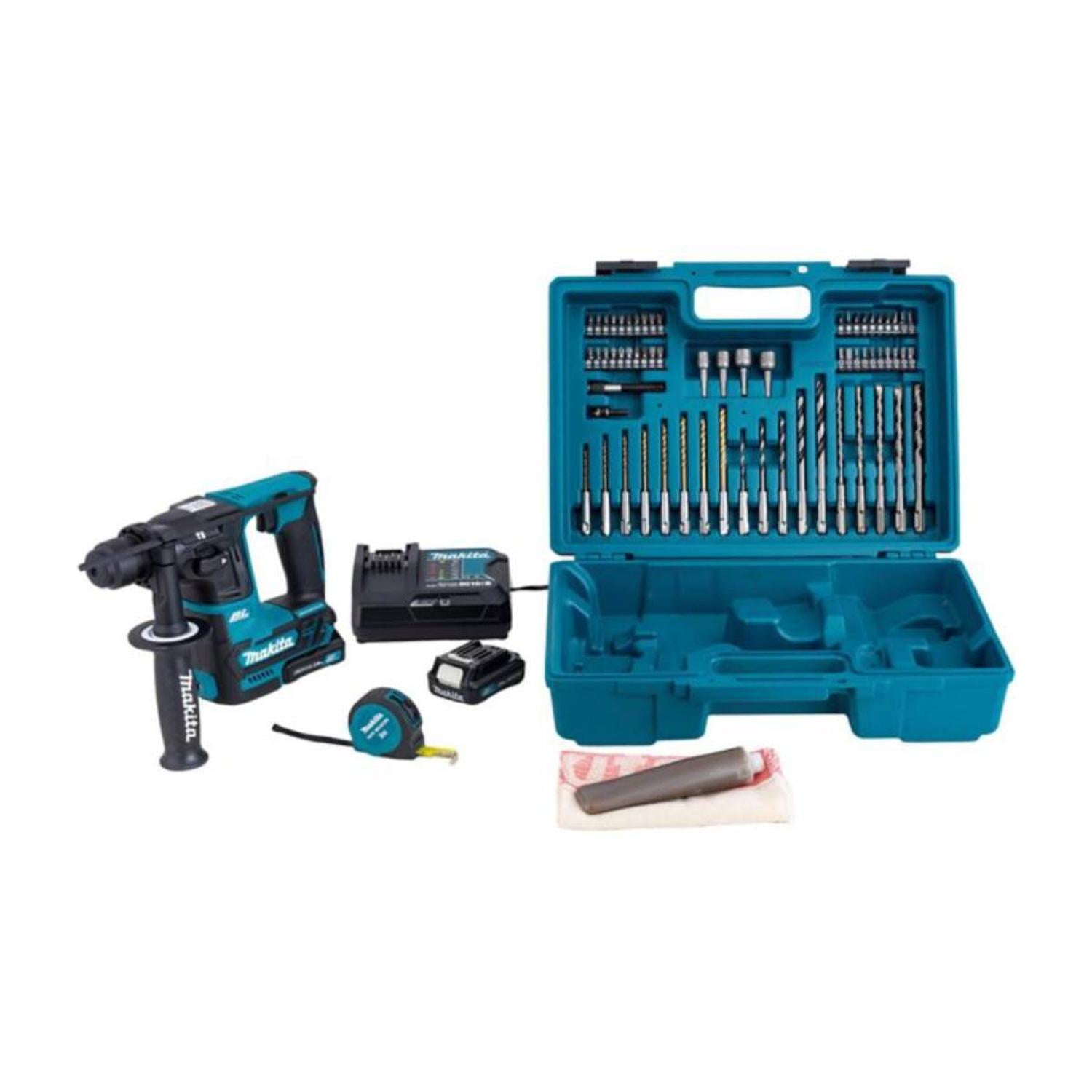 Rotomartillo Electro Neumatico Inalambrico con Portafolio y Accesorios ...