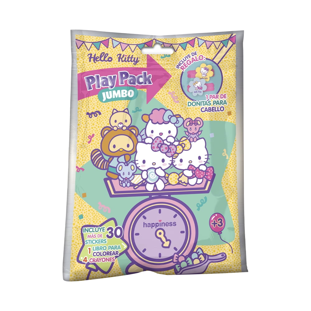 Libro Para Colorear Con Stickers Y Regalo Hello Kitty 16 páginas ...