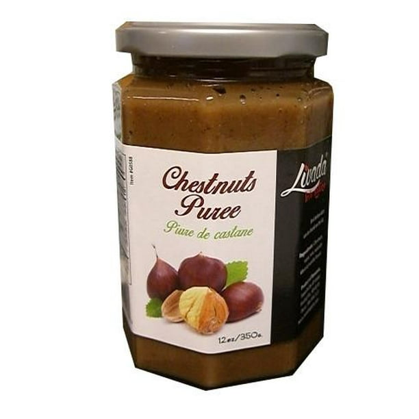 Chestnut Puree (Livada) 12 oz (350g) - Walmart.com - Walmart.com