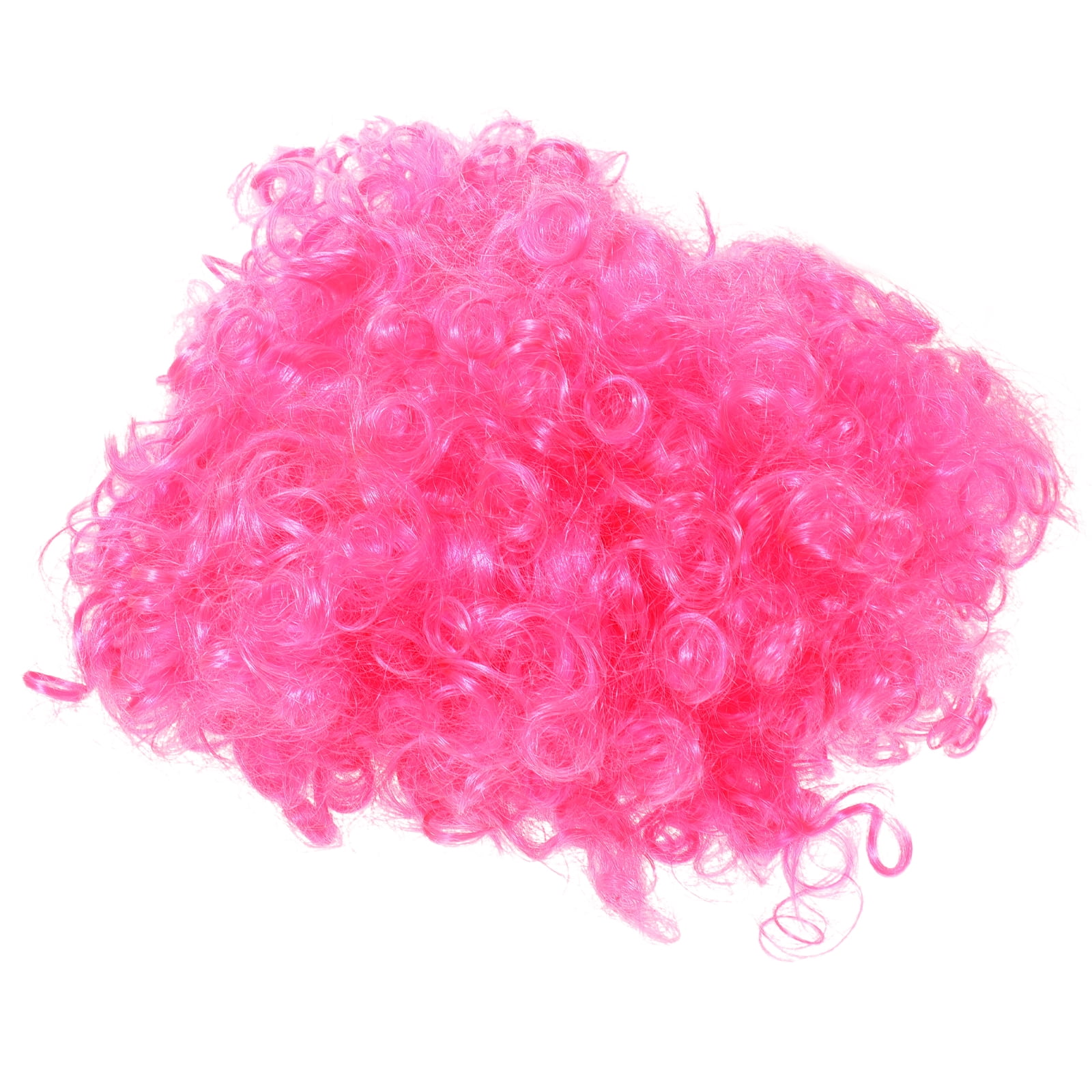 Clown Hair Wig Cosplay que muestra el payaso esponjoso peluca en forma ...