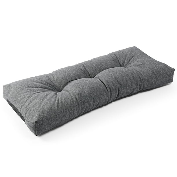 Sunrox Bench Cushion Memory Foam Pads, Fade/Water Resistant Non Slip ...
