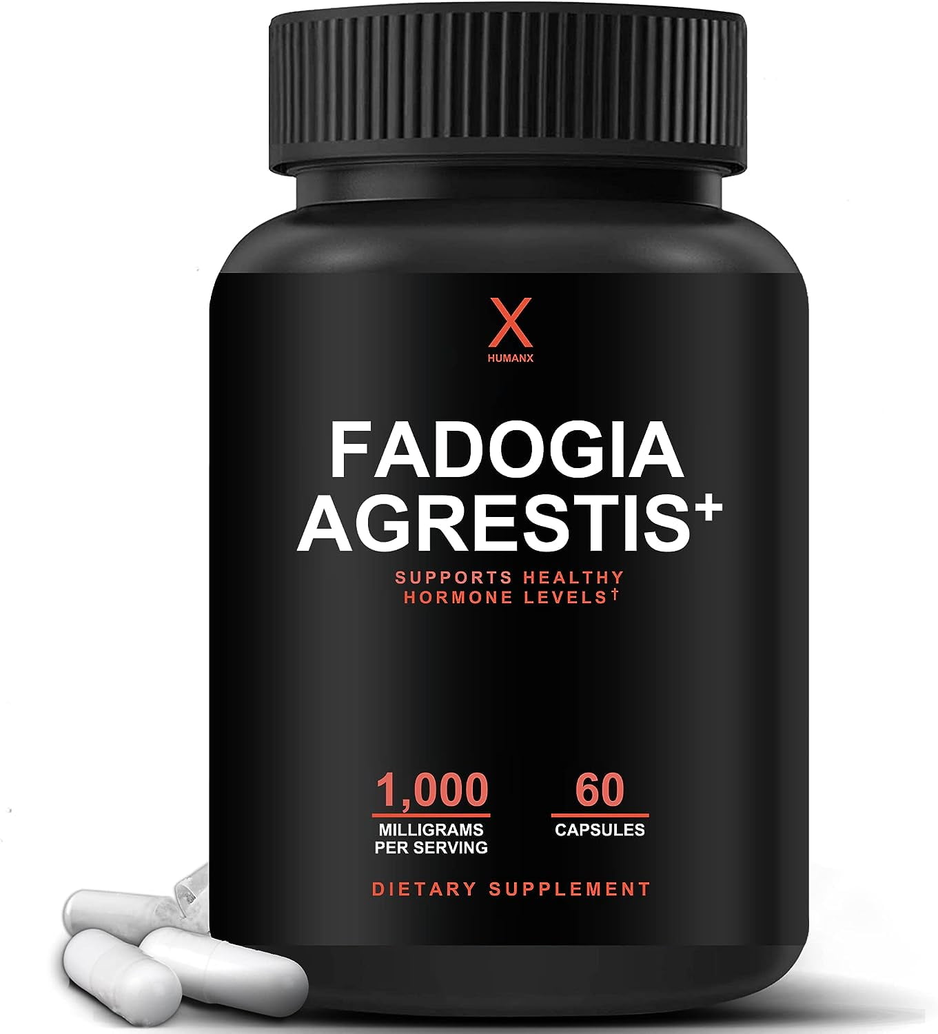HUMANX Fadogia Agrestis, Tongkat Ali & Beta Ecdysterone 1000mg - USA ...