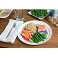 MyPlate 4pk Portion Control Plate for Teens, Adults - Reusable Diet ...