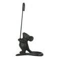 Pack Of 2 Cast Iron Black Standing Mouse Hamster Note Or Card Holder ...