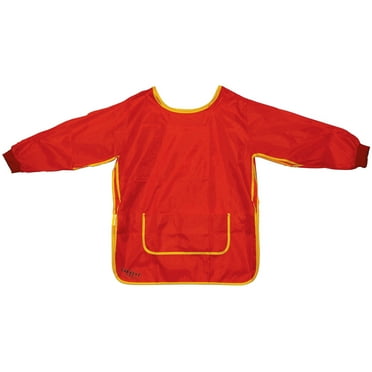 Long Sleeve Art Smock, Blue - Walmart.com