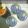 Thirstystone Bluebonnets 4-Pack Round Stone Coasters - Walmart.com