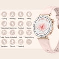 BIMZUC Smart Watch for Women 1.19 inches / 3 cm AMOLED Display BT Call ...