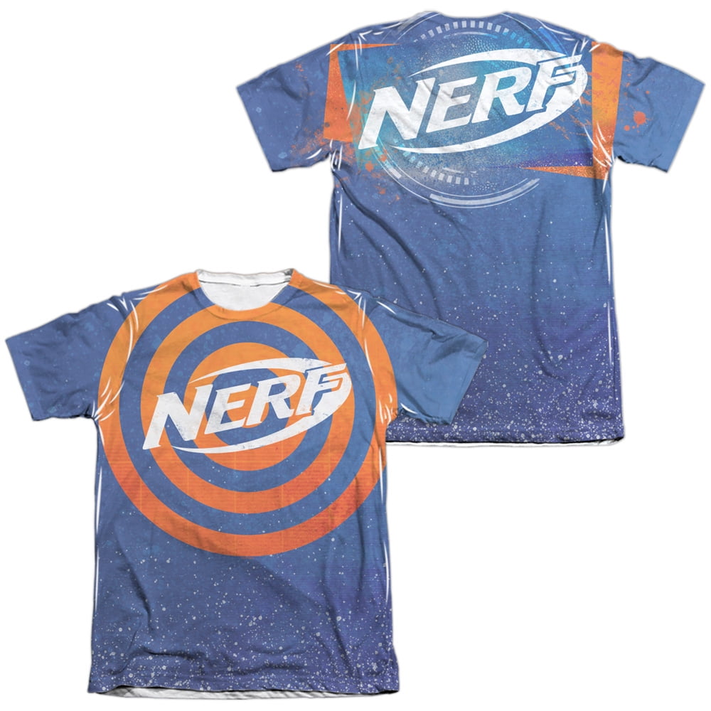 Nerf - Target Practice (Front/Back Print) - Short Sleeve Shirt - X ...