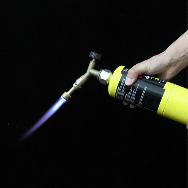 Buy Heavy Duty Propane Gas Torch Head Hand Ignition for MAPP Adjustable Flame Brazing Solder ...