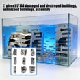 1:144 Ruined Damaged Building After War Assembling Model Outland ...