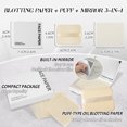 BOROLA 3-in-1 Oil Blotting Paper Set for Face 100 Sheets Oil Absorbing ...