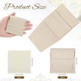 120 Pcs Microfiber Jewelry Pouch 8x8cm Packaging Bag Luxury Gift Fixed ...