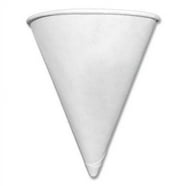Genpak Harvest Disposable Single Serve 4 oz. Compostable Paper Cone ...