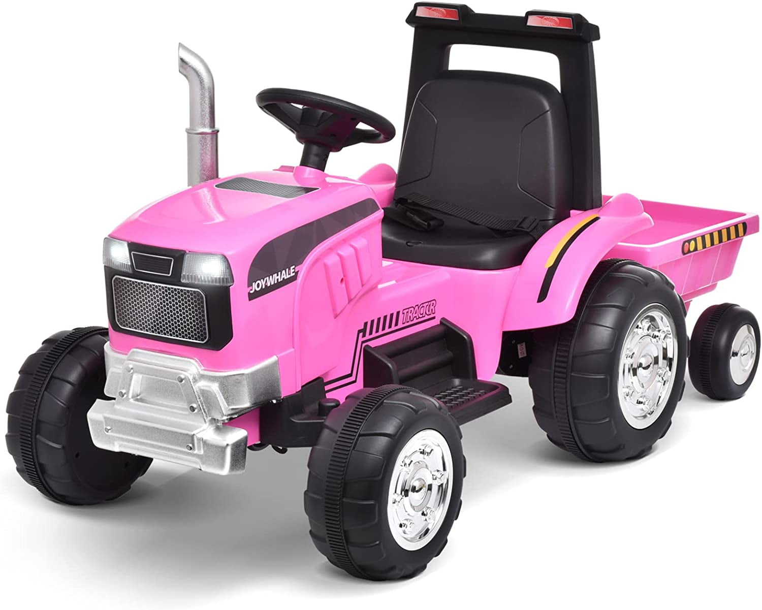 Joywhale 12V Kids Ride on Tractor Electric Excavator Battery Powered ...