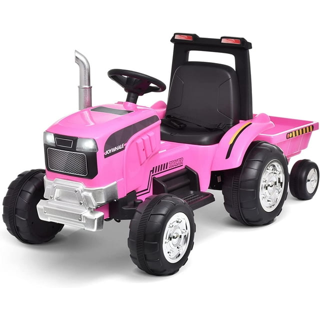 Joywhale 12V Kids Ride on Tractor Electric Excavator Battery Powered ...