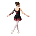 Aiihoo Kids Girls Rhythmic Gymnastics Ballet Jersey Lyrical Dance Dress ...