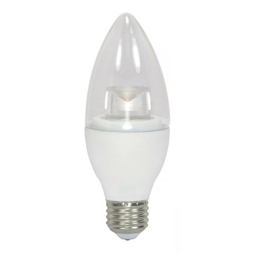 SatcoProductsandLighting 5 Watt (40 Watt Equivalent), B11 LED, Dimmable ... SatcoProductsandLighting 5 Watt (40 Watt Equivalent), B11 LED, Dimmable ...