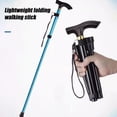 Outdoor Folding Trekking Pole with Ergonomic Handle Portable ...