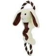 Vibrant Life Cozy Buddy Rope Dog Toy, Plush Animal, Pull and Crinkle ...