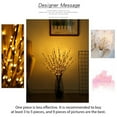 Led Wrapped Lighted Willow Branch Lights Battery Operated With Remote