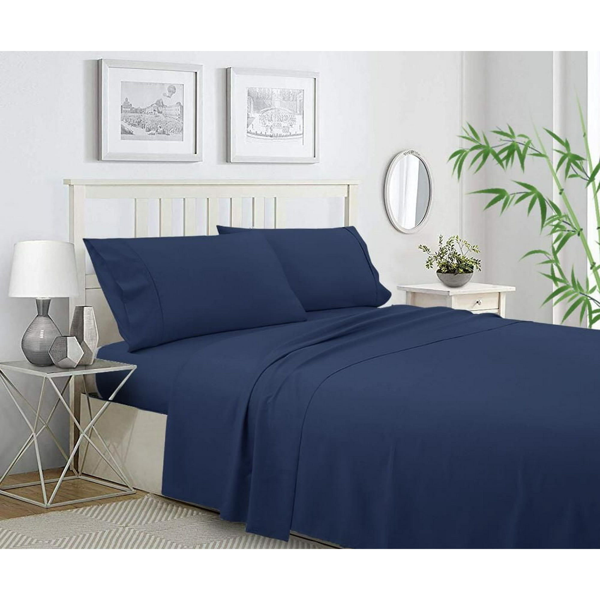 Click here for Cathay Home Fashions Cathay Home 4pcs Pb Ss Nav L prices
