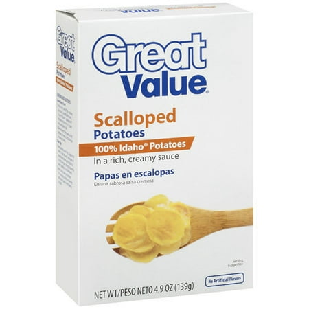 UPC 078742123226 - Great Value: Scalloped Potatoes, 4.9 Oz | upcitemdb.com