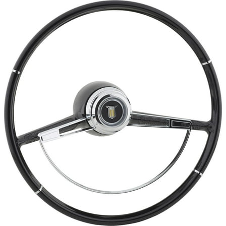 American Retro 15-Inch Chrome Steering Wheel, Fits 1958-1960 Chevy ...