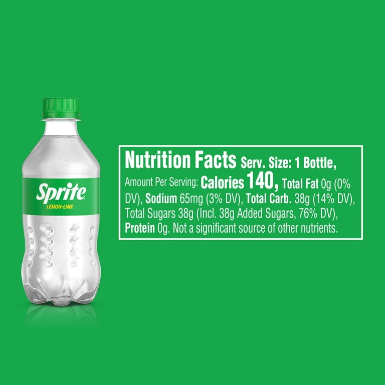 Sprite Food Label