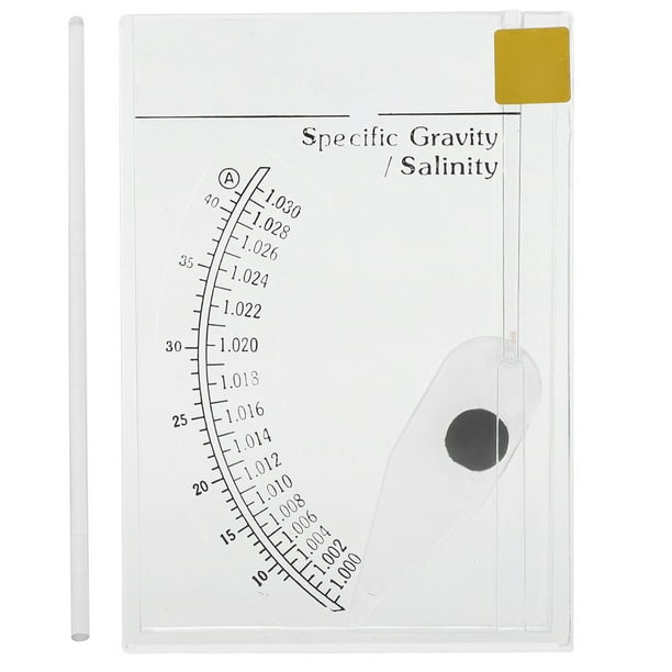 Salinity Meter,Accurate Sea Hydrometer Saltwater Aquarium Accessory ...