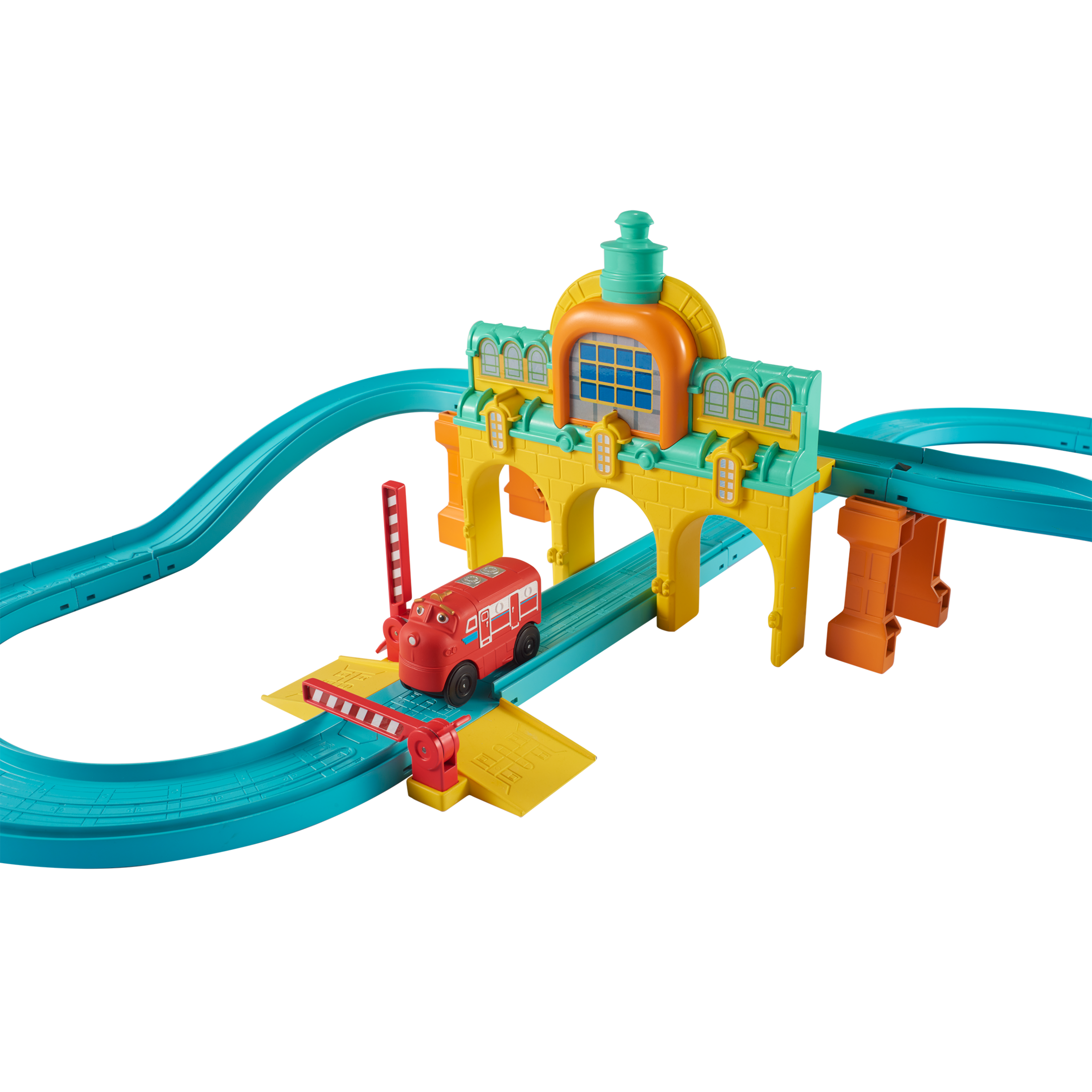 Chuggington All Aboard Train Starter Set with Motion Control Toy ...