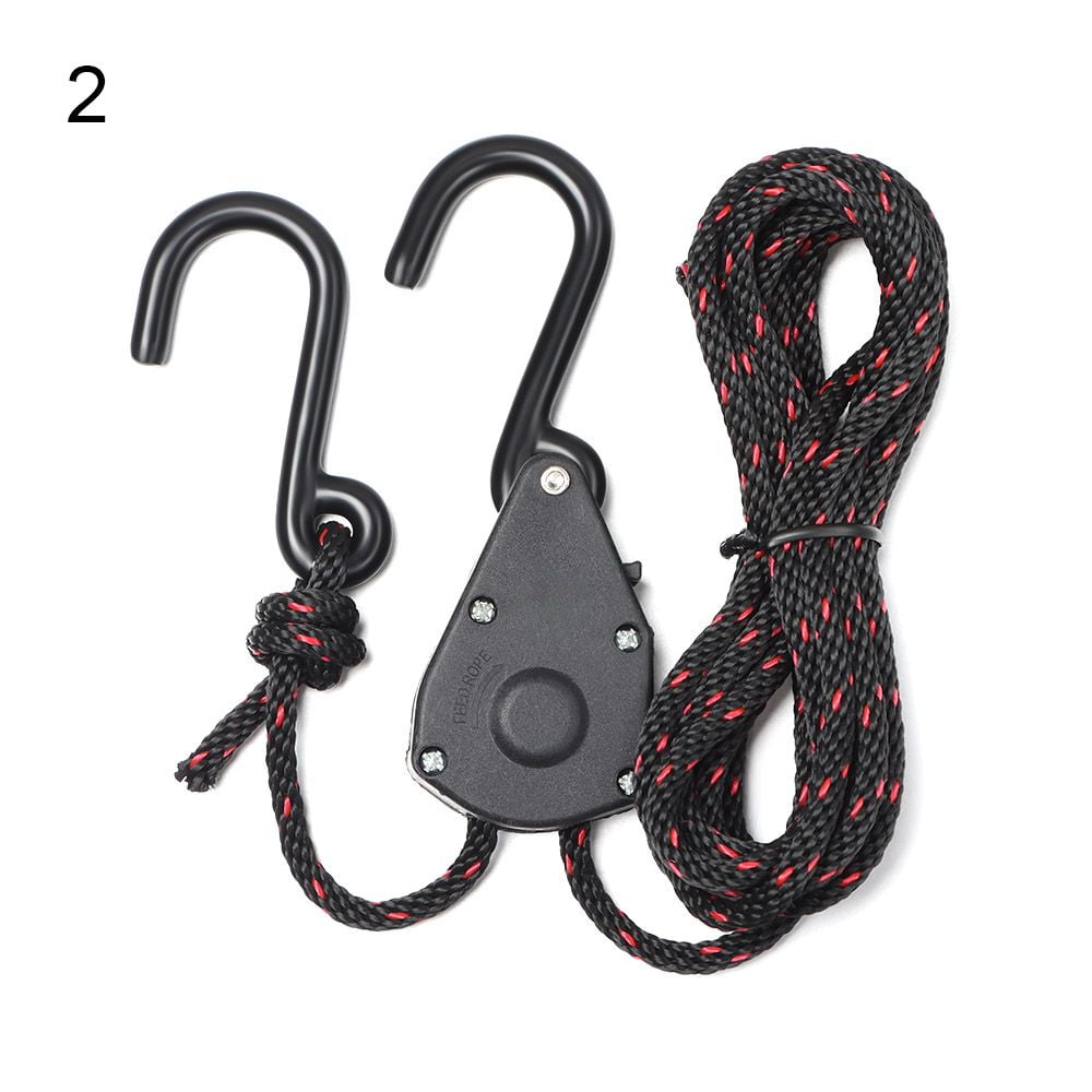 5 Styles Awning Wind Rope Lights Lifting Camping Tool Ratchet Hangers ...