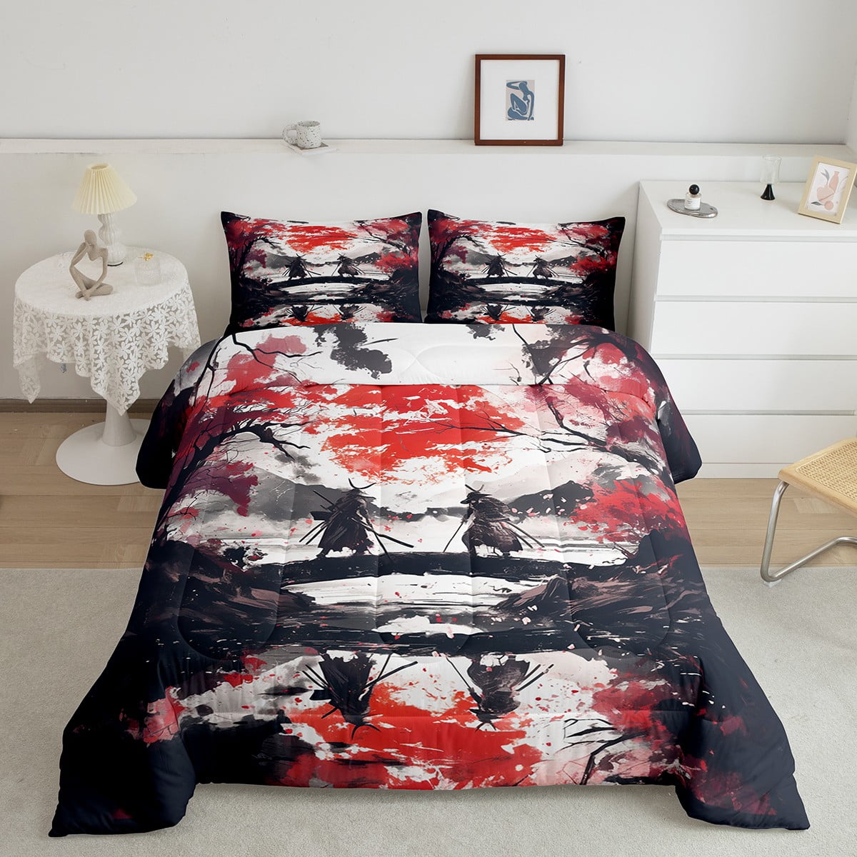 Click here for Yst Teens Japanese Samurai Comforter Set  Japanese... prices