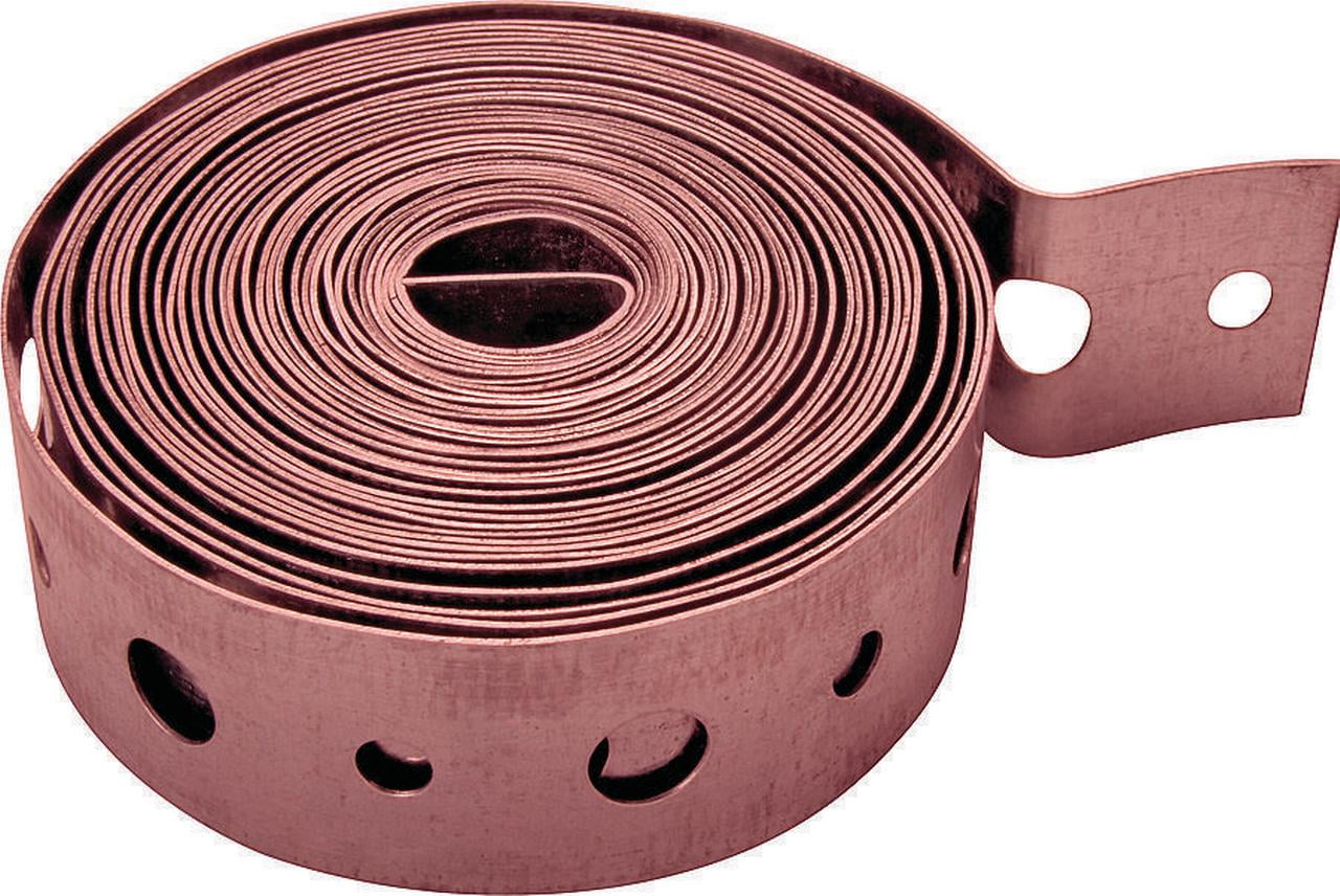 Worldwide Sourcing PMB-424 Pipe Strap, 3/4 in Opening, Copper - Walmart.com