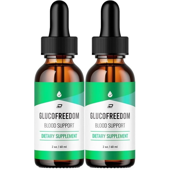 GlucoFreedom Blood Sugar Stabilizer, Liquid Drops Supplement, Wellness ...