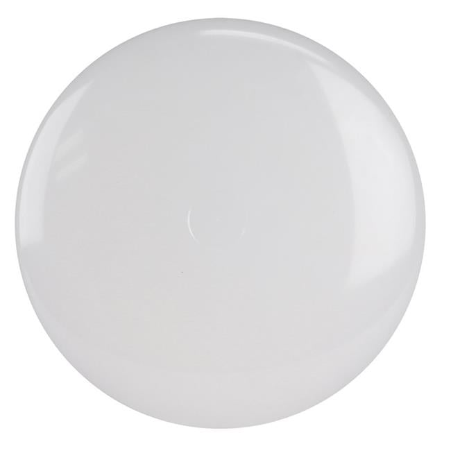 FEIT Electric 3.3 in. H x 8 in. W x 8 in. L White LED Disk Light ...