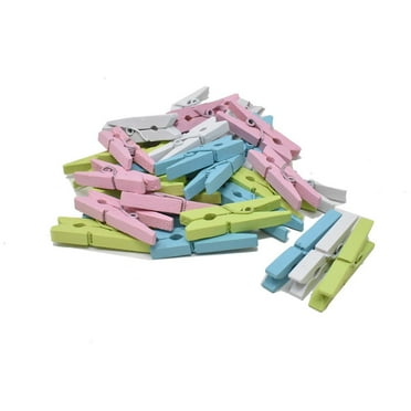 Mini Spring Clothespins, Natural, 1", 250 Pieces | Bundle of 5 Packs ...