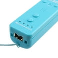 Wireless Blue Remote & Nunchuck Controller Set for Wii with Built-in ...