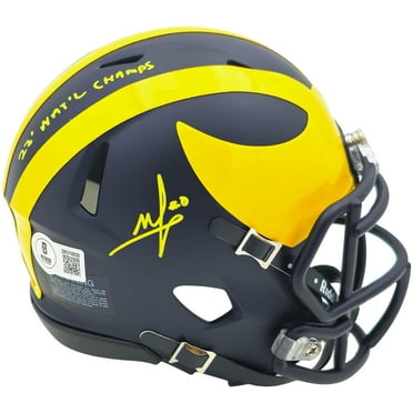 JJ McCarthy Autographed Michigan Wolverines 2023 National Champions ...