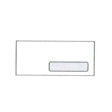 No. 10 Peel 'n View Direct Mail Envelopes, 4-1/8" x 9-1/2", White ...