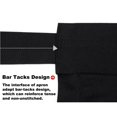 Toptie 3 Deep Pockets Waist Apron, Restaurant Half Aprons For Waiter ...