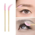 100 Pcs Disposable Mascara Wands, Bamboo Spoolies Brush for Eyelash ...