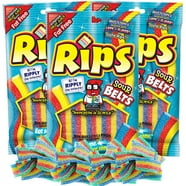 Rip Rolls, Blue Raspberry Gummi Rolls, 1.4 oz, 24 Ct - Walmart.com