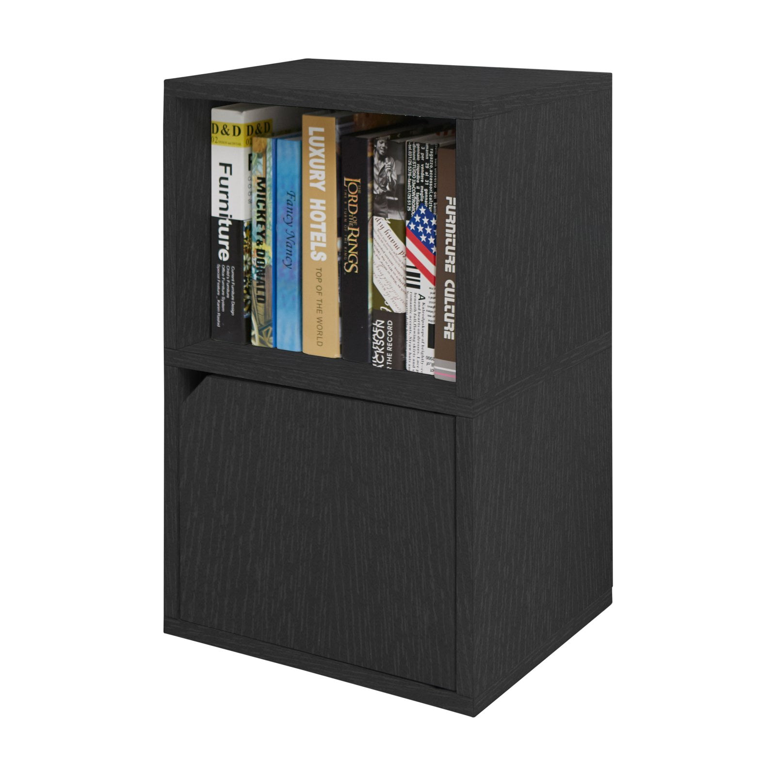 Way Basics Eco Friendly Modular Under Desk Bookcase with Door - Walmart.com