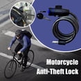 QHUDLV 90cm Heavy Duty Motorcycle Bicycle Bike Chain Lock High Keys ...