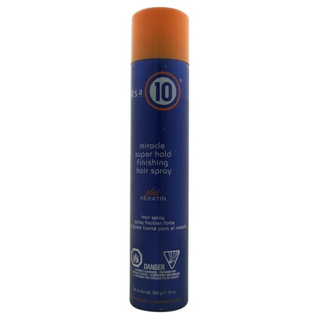 Miracle Super Hold Finishing Hair Spray Plus Keratin by Its A 10 for ...
