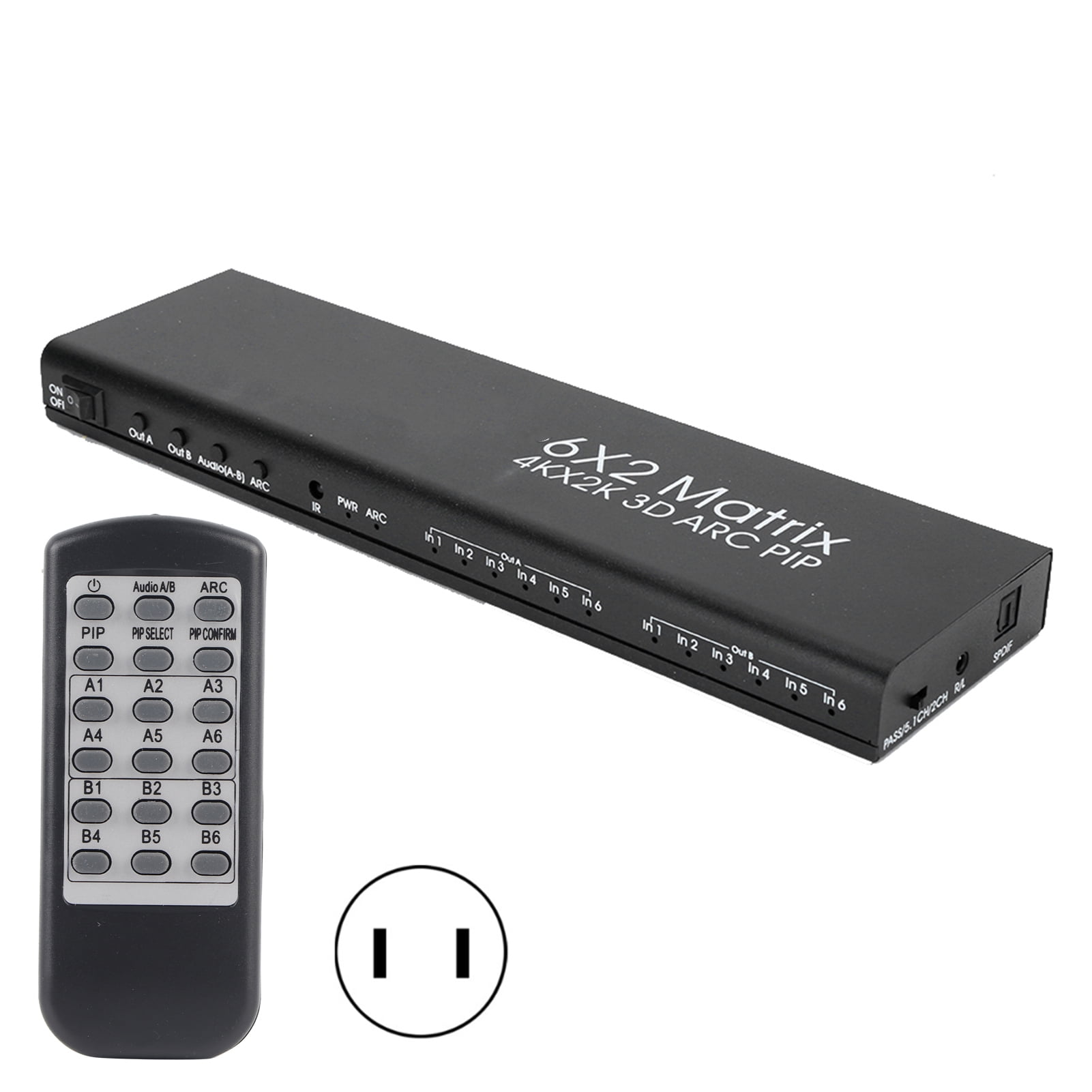 HDMI Matrix Plug And Play Flexible Control No Auto-switch Adapter ...