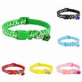 2 Pack Small Puppy Polyester Breakaway Dog Collars Adjustable With Bell ...