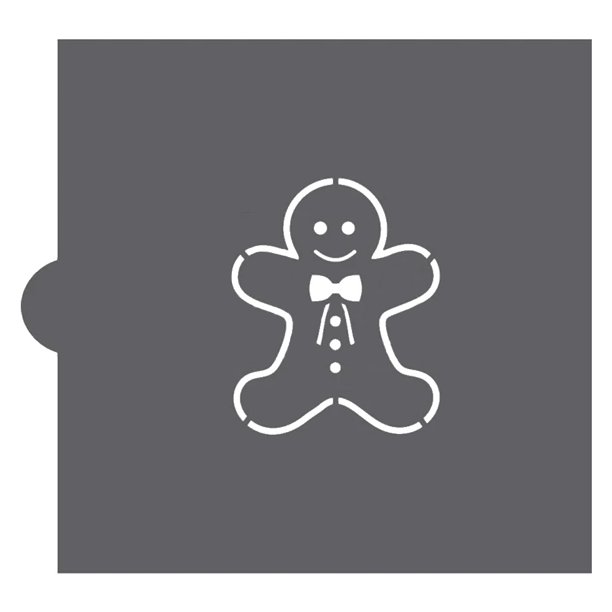 Confection Couture Gingerbread Man Paint Your Own Cookie Stencil ...